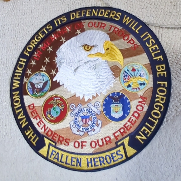 United Patches LLC | Accessories | Big Bikertrucker Patch Fallen Heroes ...